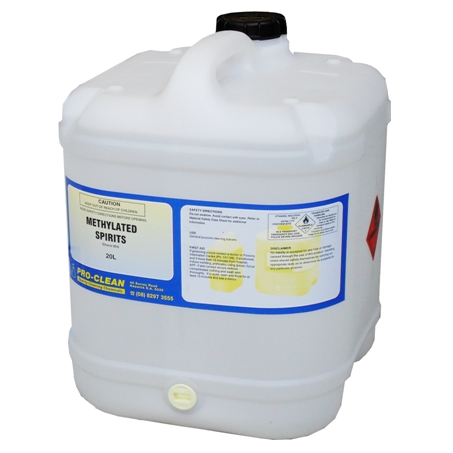 Methylated Spirits 20L – Ultra Hygiene Products
